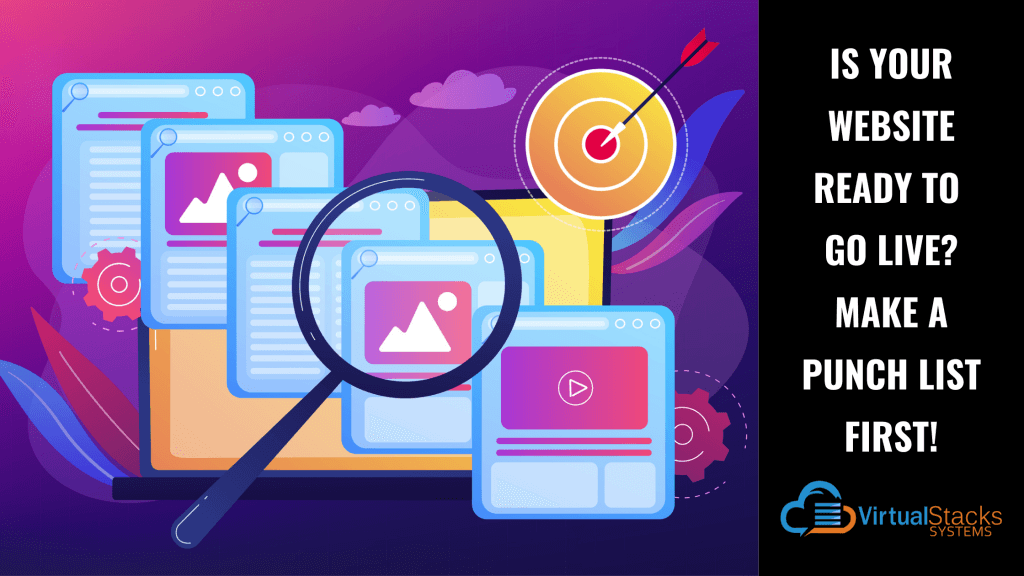 Is Your Website Ready to Go Live? Make a Punch List First! | Virtual ...